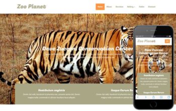 Zoo Planet Animals and Pets Website Template » W3Layouts