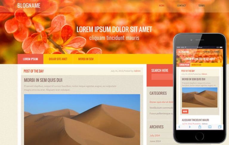 Publication a Corporate Blogging Category Website Template » W3Layouts