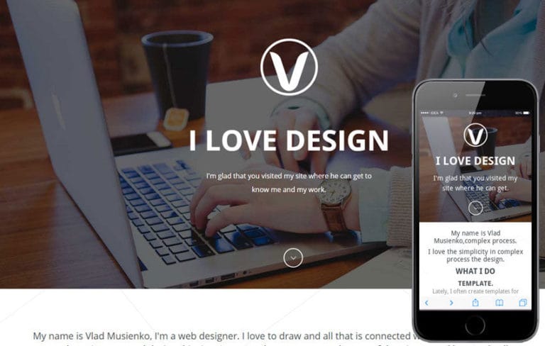 Visual Box Personal Website Template » W3Layouts