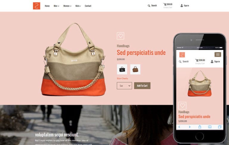 Elite Shoppy – E-commerce Category Bootstrap Responsive Website ...