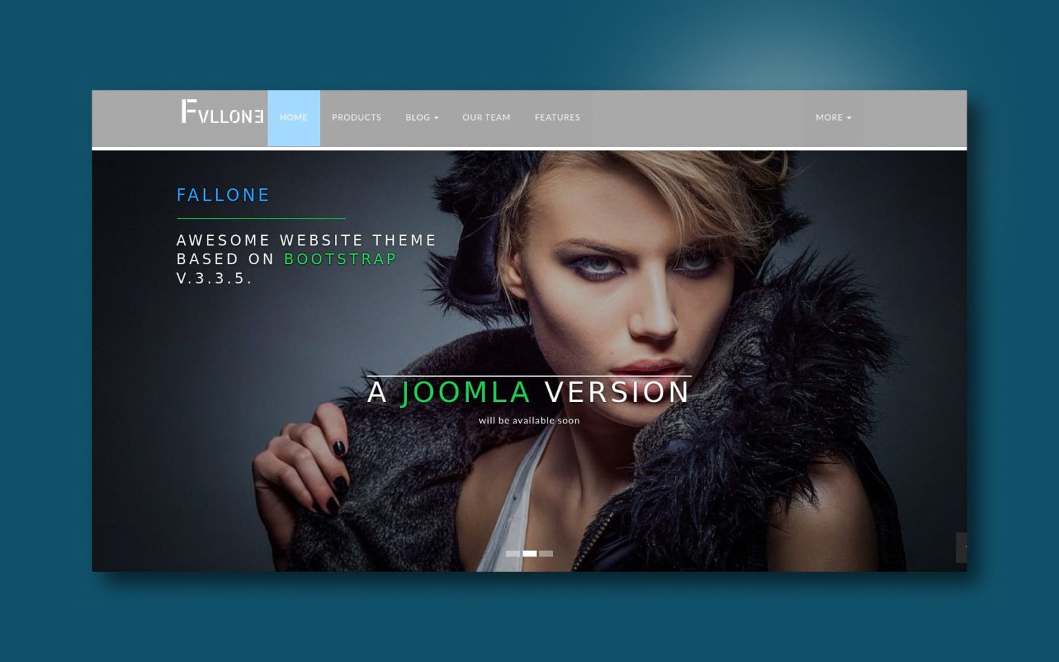 Fallone Awesome HTML5 Bootstrap Website Theme » W3Layouts