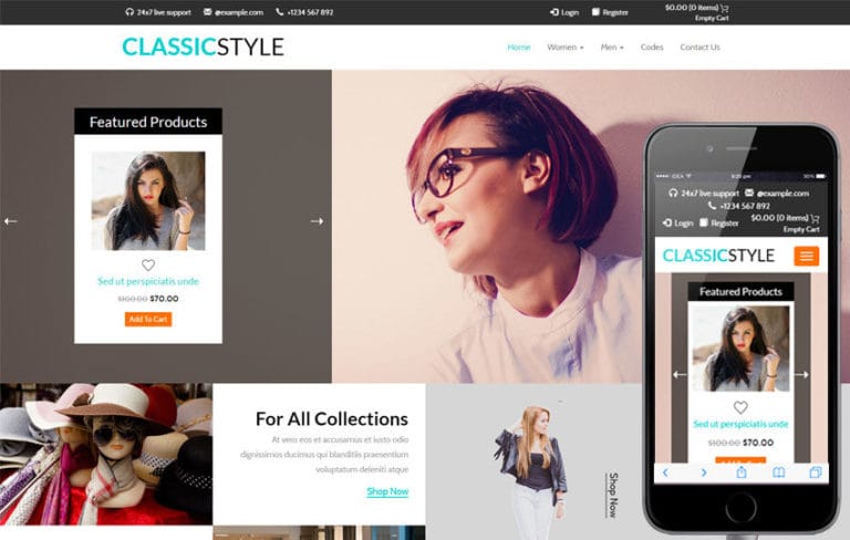 Shoppy Kart a Multi Vendor eCommerce Website Template » W3Layouts