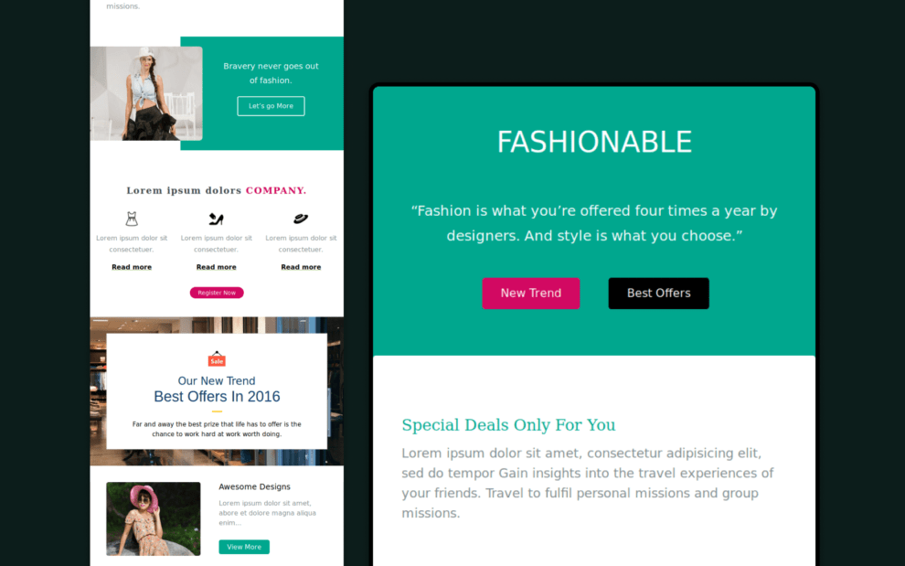 Active Email Template » W3Layouts