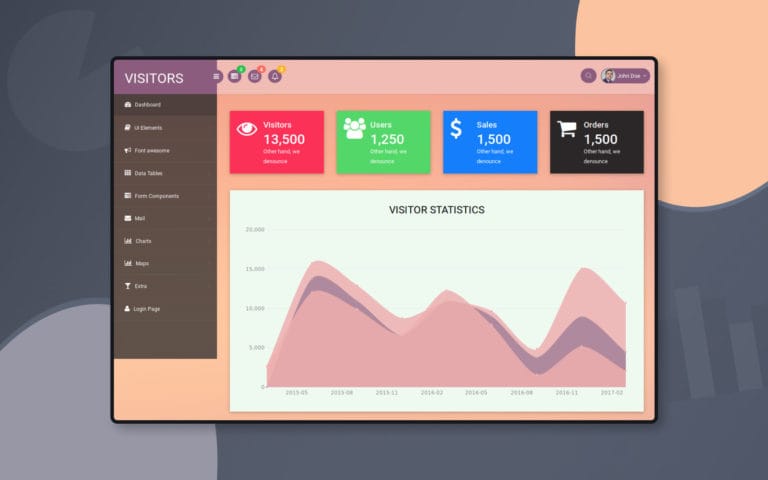 Admin Panel website template and themes