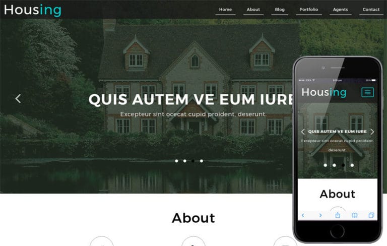 Real Houzing a Real Estate Website Template » W3Layouts