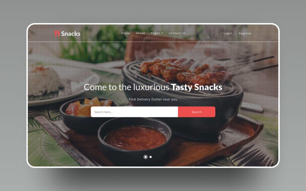 Snacks Hotels and Restaurants Website Template » W3Layouts