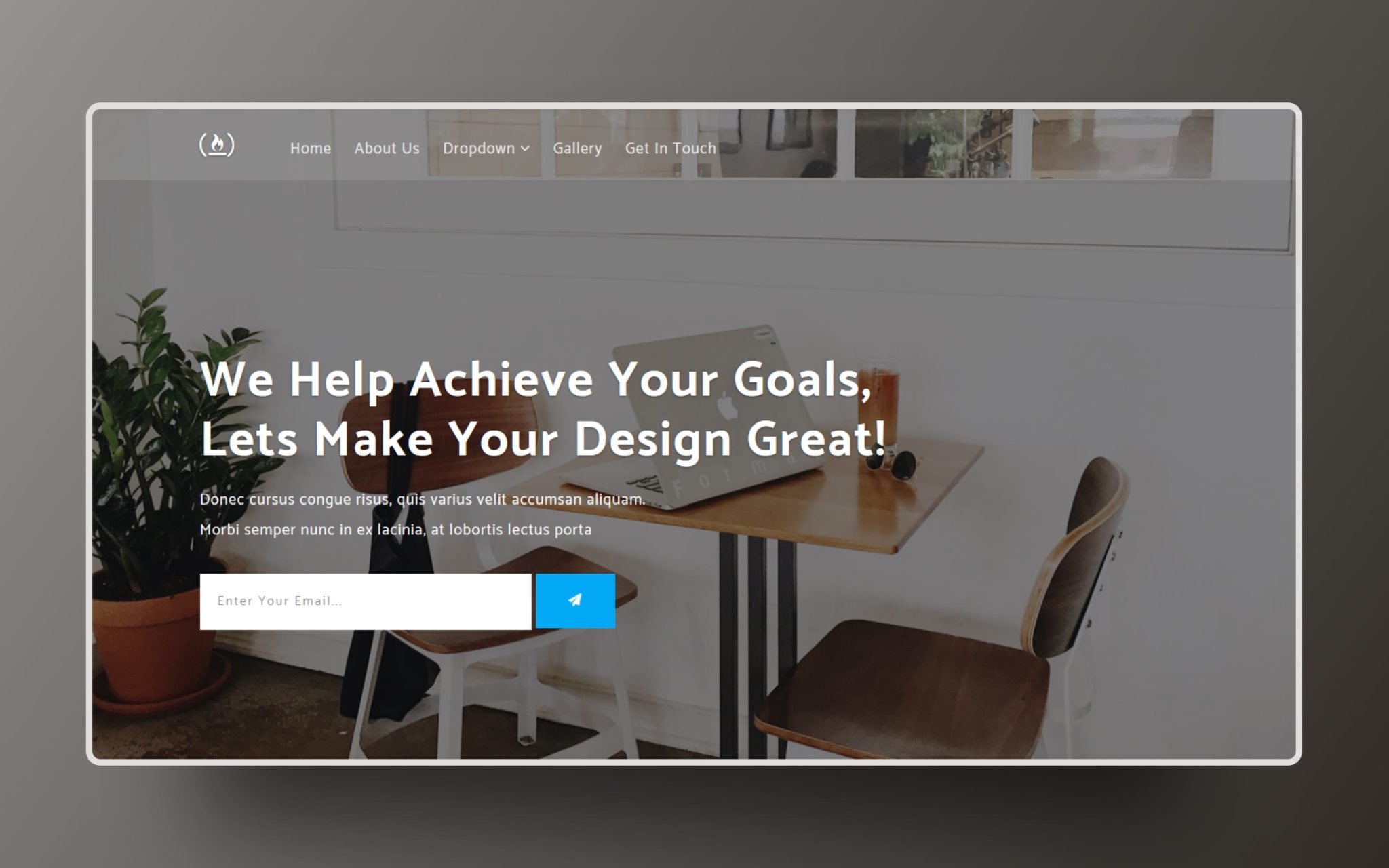 Achieve a Flat Bootstrap Responsive Web Template » W3Layouts