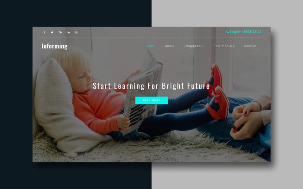 Public Library Education Template | Library Website Template - W3layouts