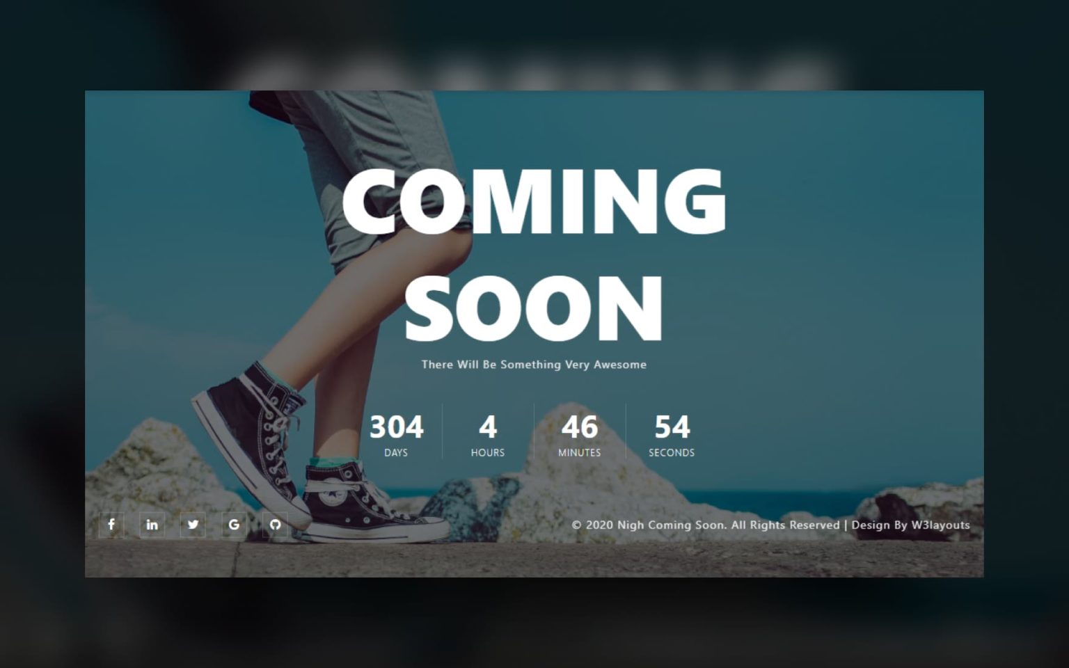 Exact Coming Soon Responsive Widget Template » W3Layouts