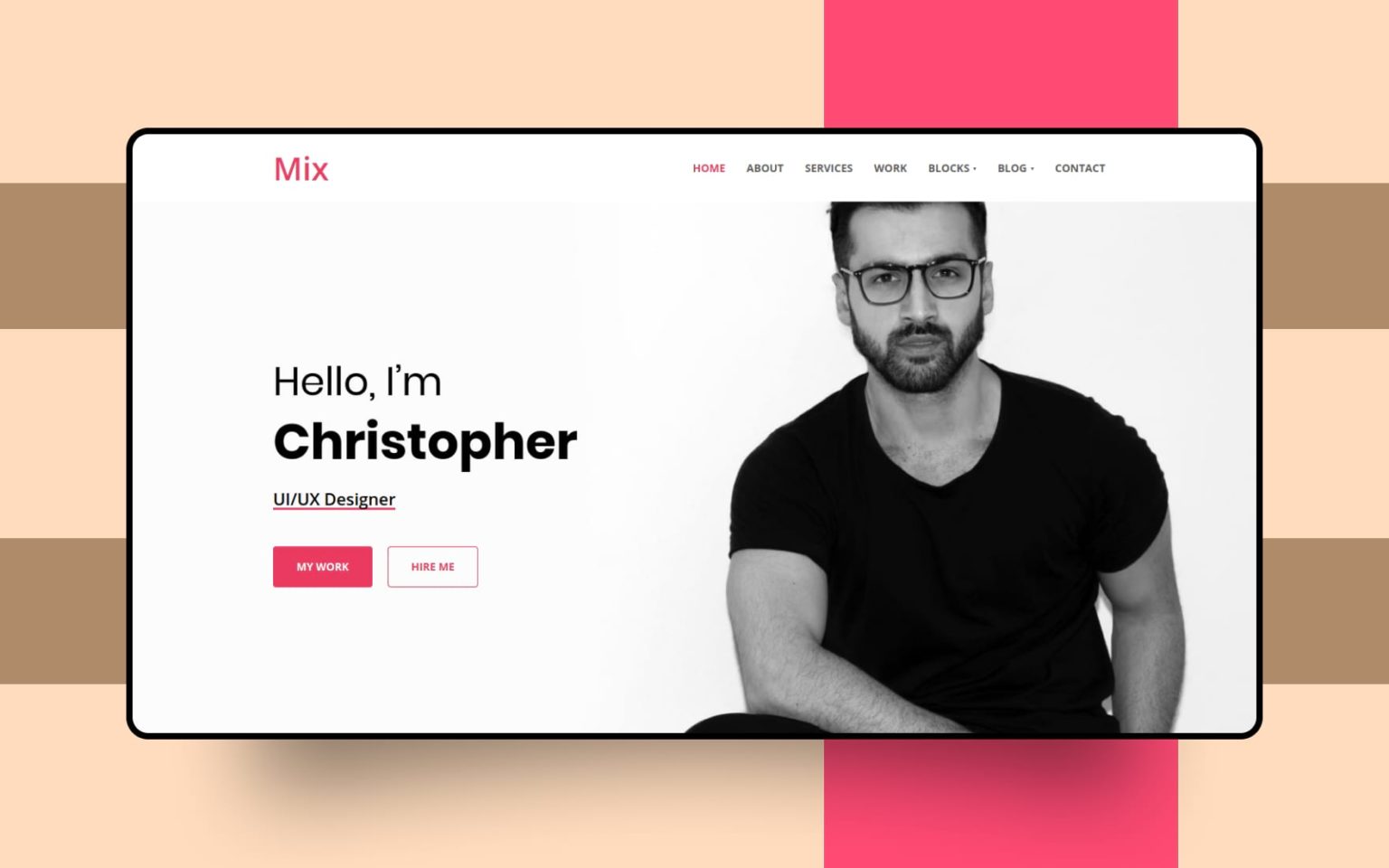 MIX Website Template » W3Layouts