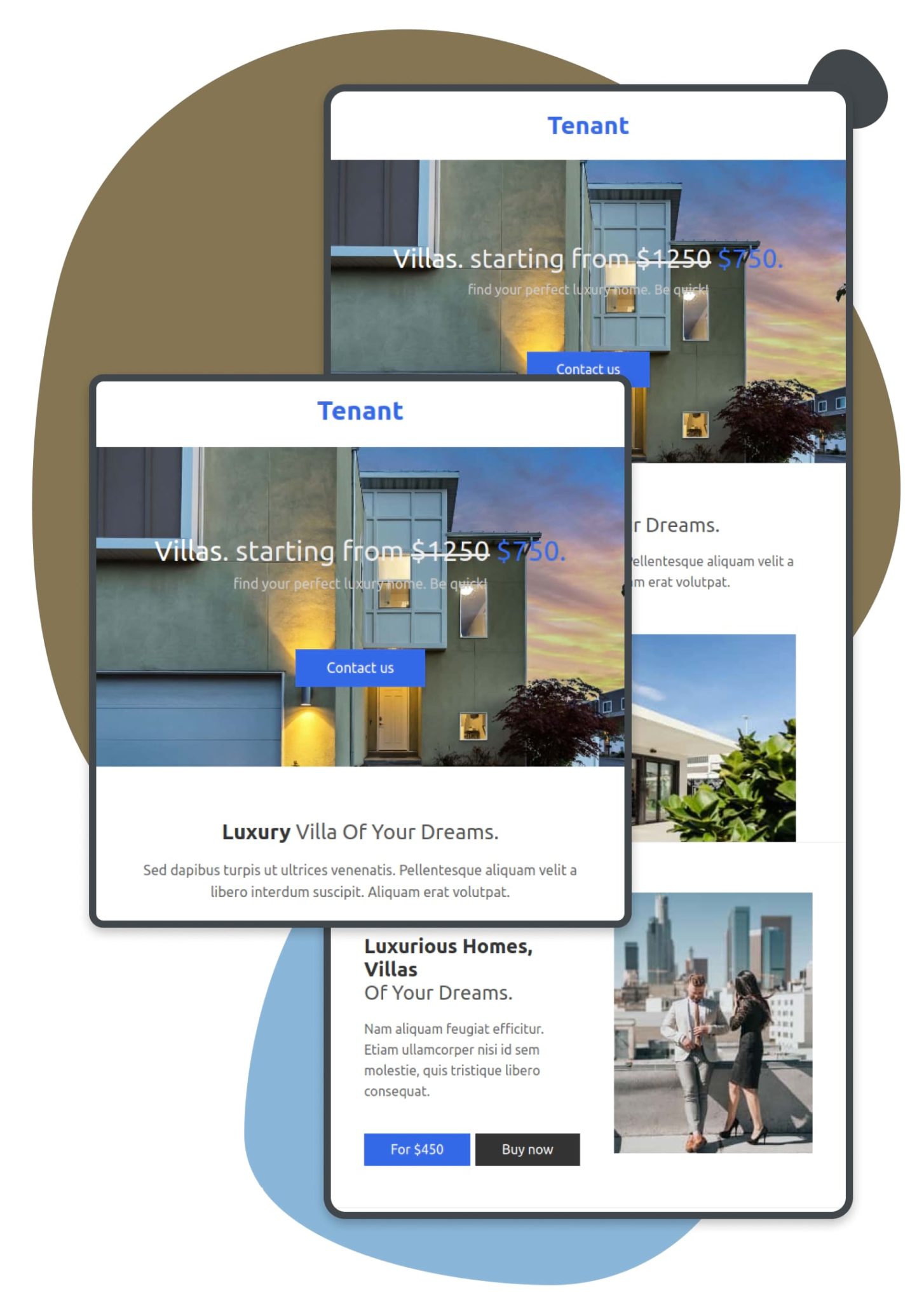 Tenant Website template » W3Layouts