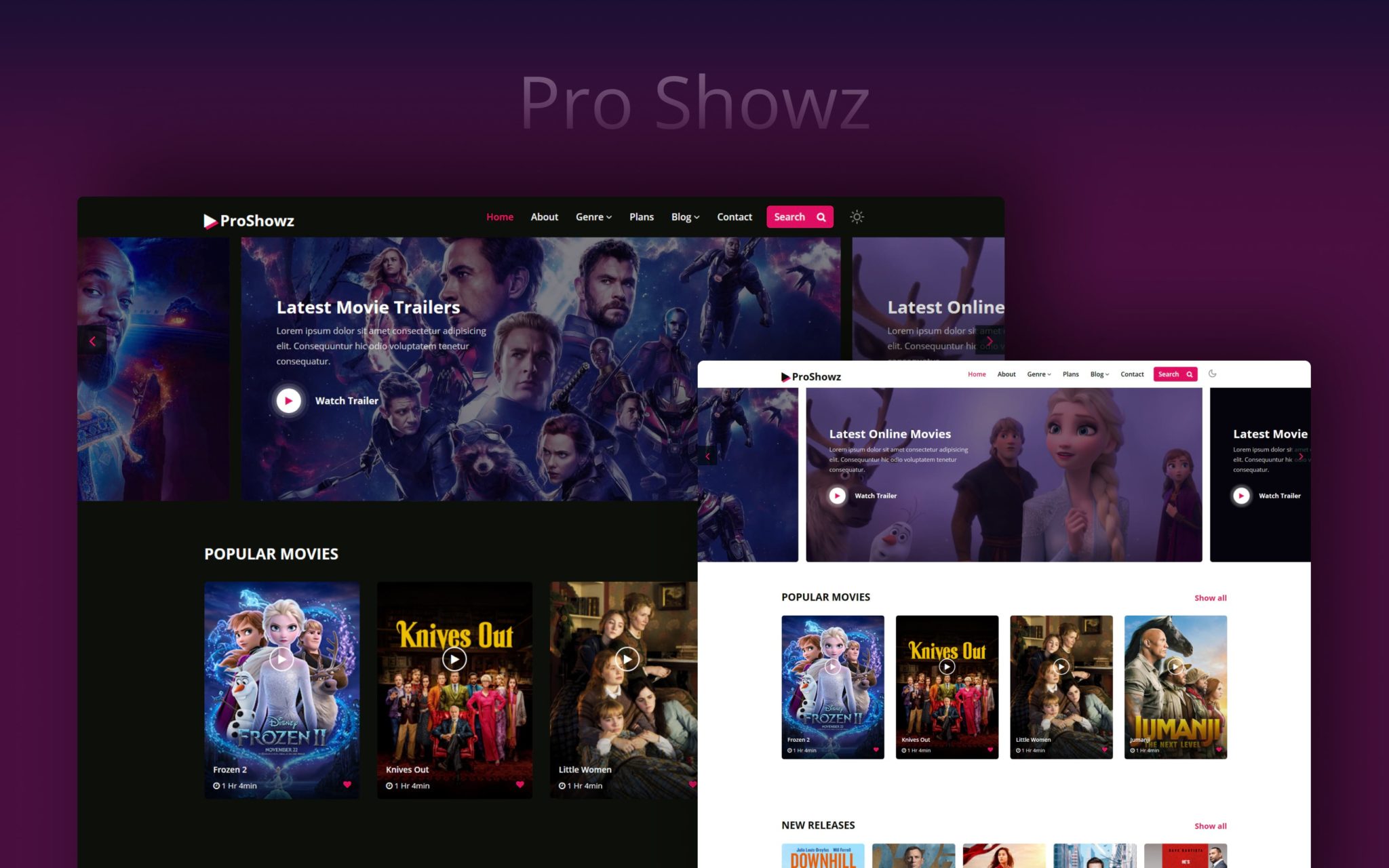 Pro Showz Website Template » W3Layouts