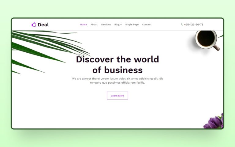 Deal Website Template » W3Layouts