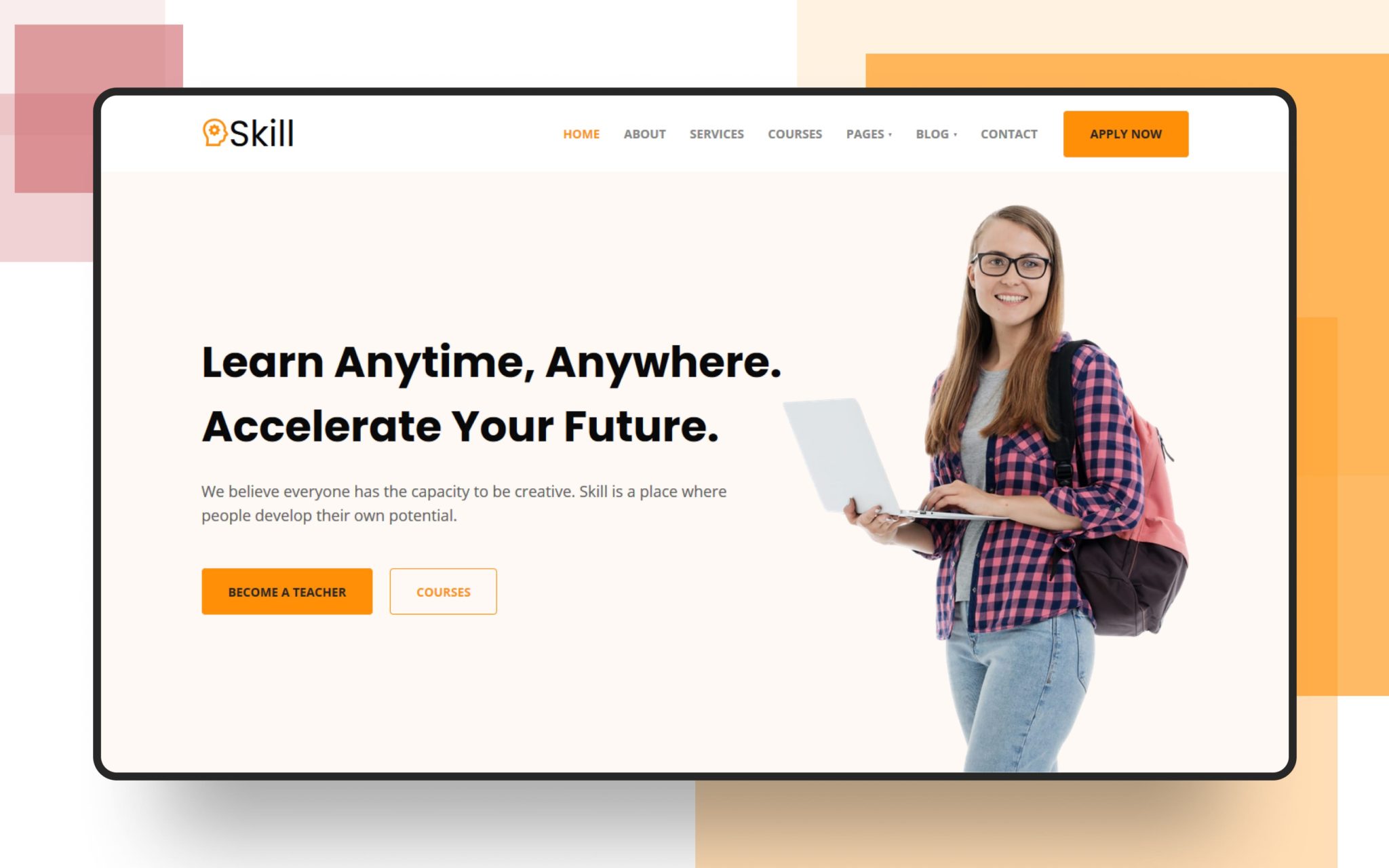 Skill Website Template » W3Layouts