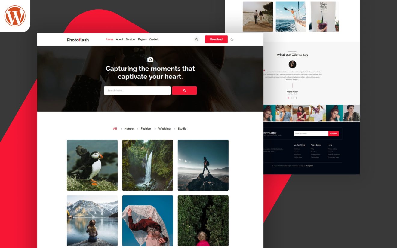 Photo Gallery Portfolio Website Templates and WordPress Themes » W3Layouts