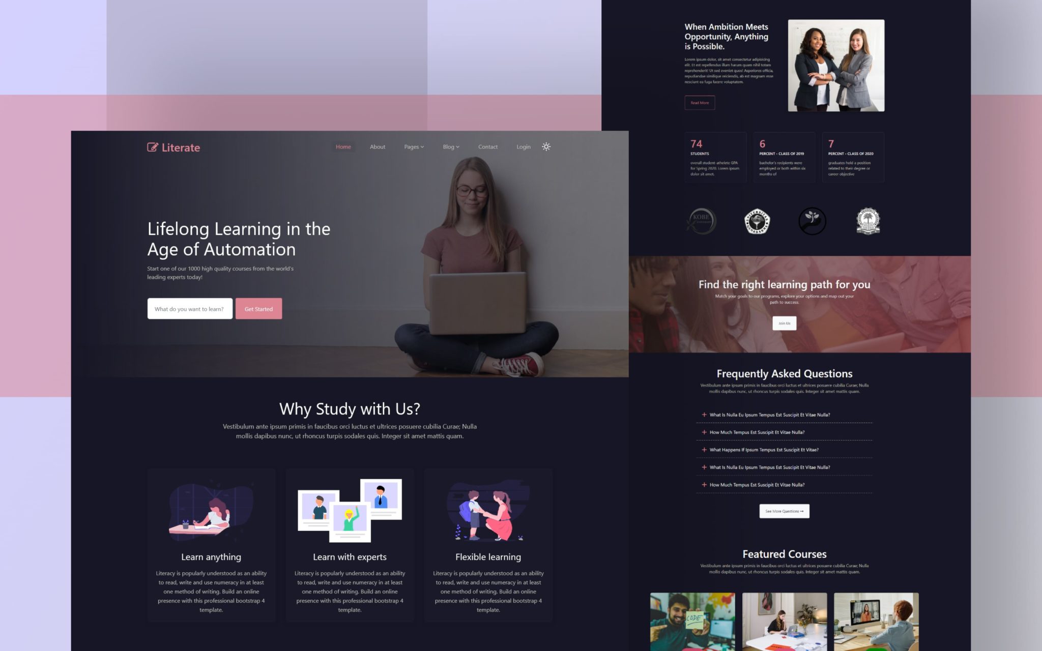 Bootstrap Templates Archives » W3Layouts