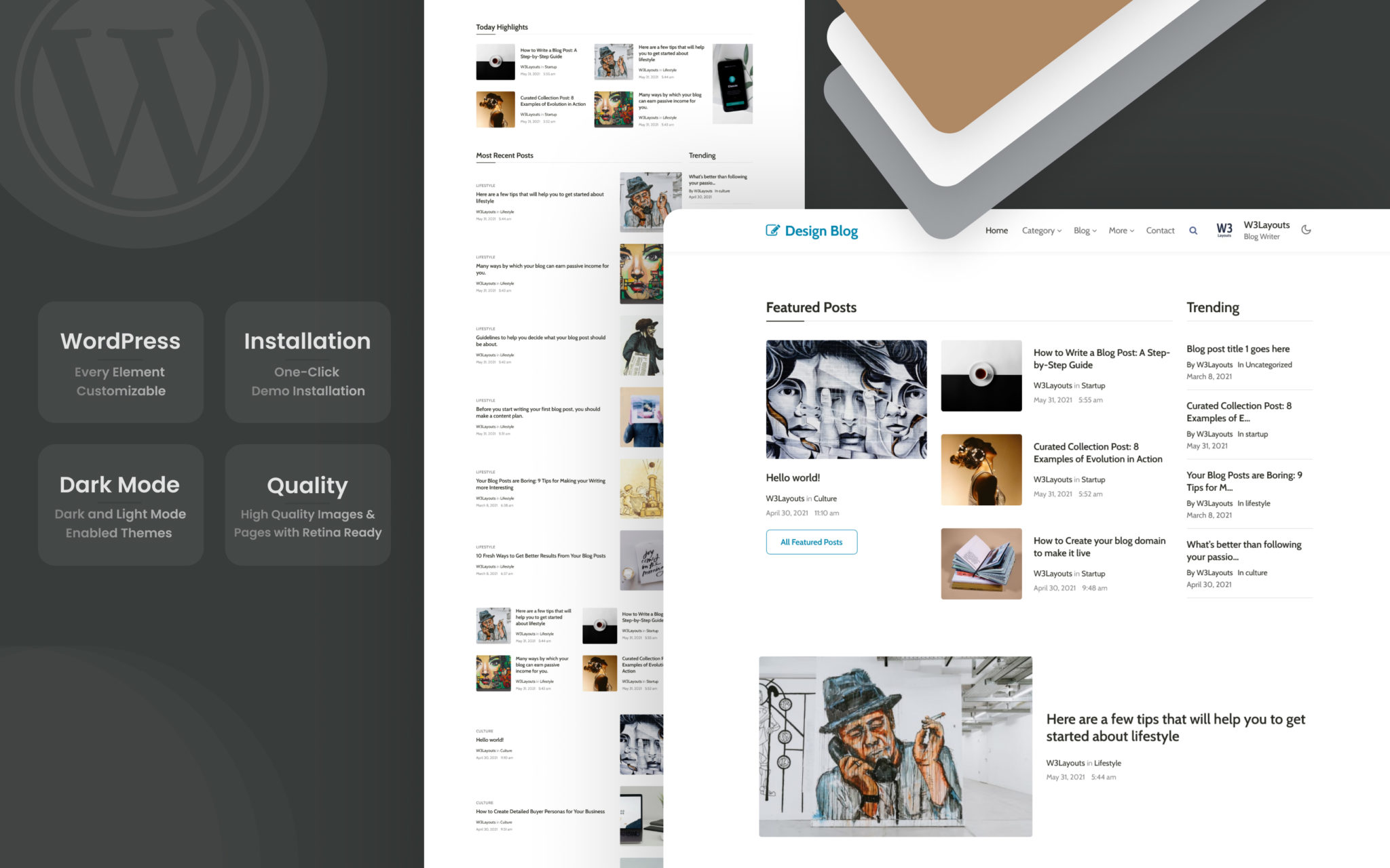 Blog Blog website themes and templates