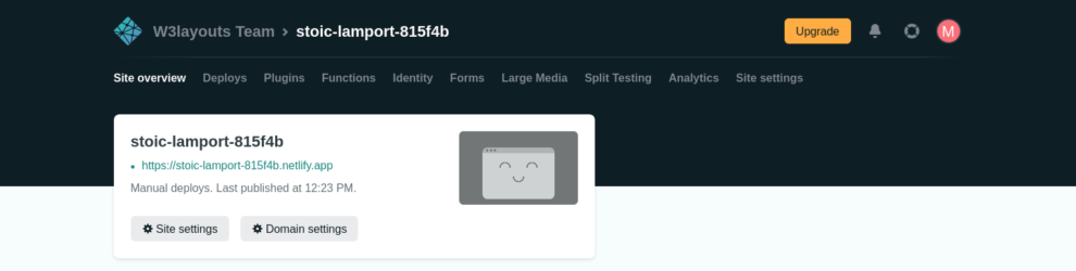 A Guide on how to deploy a static website on Netlify » W3Layouts