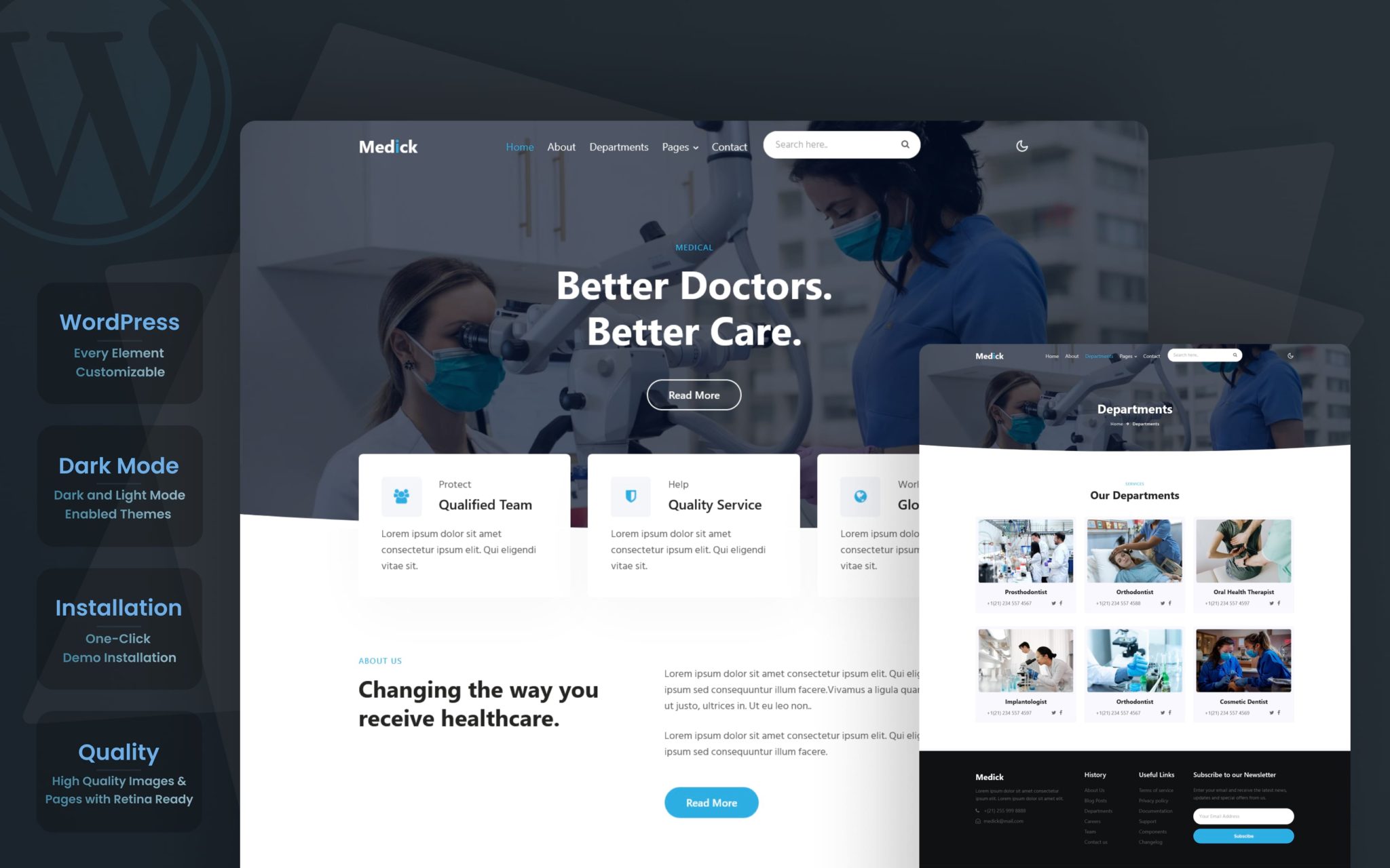 Medick a Medical WordPress Theme » W3Layouts
