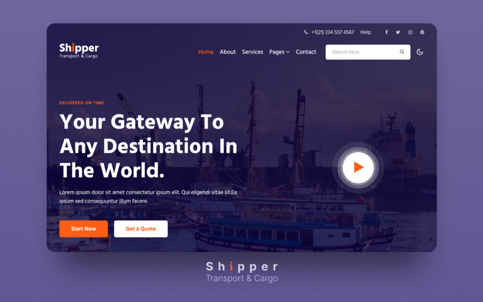 free website template Archives » W3Layouts