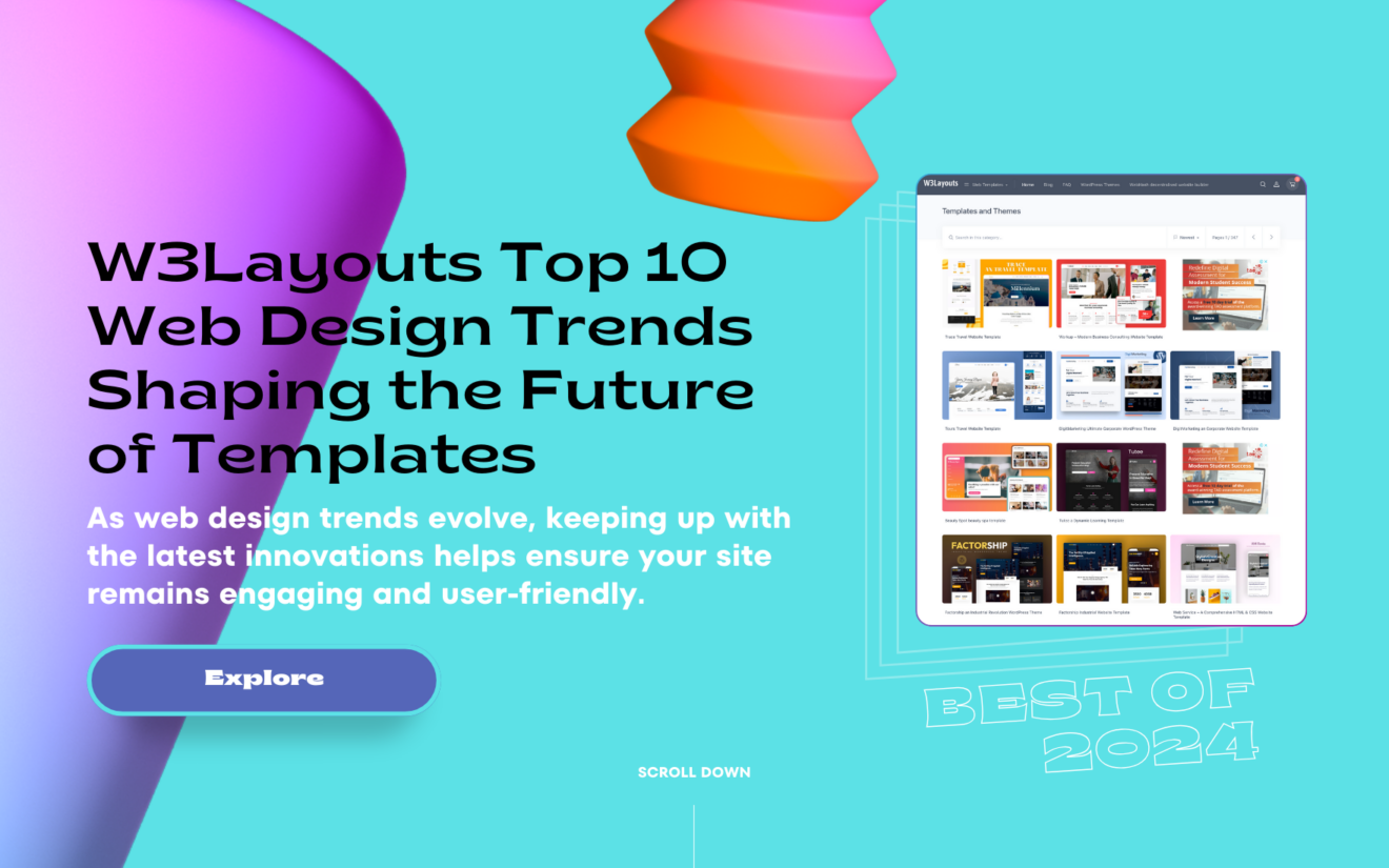W3Layouts Top 10 Web Design Trends Shaping the Future of Affordable ...