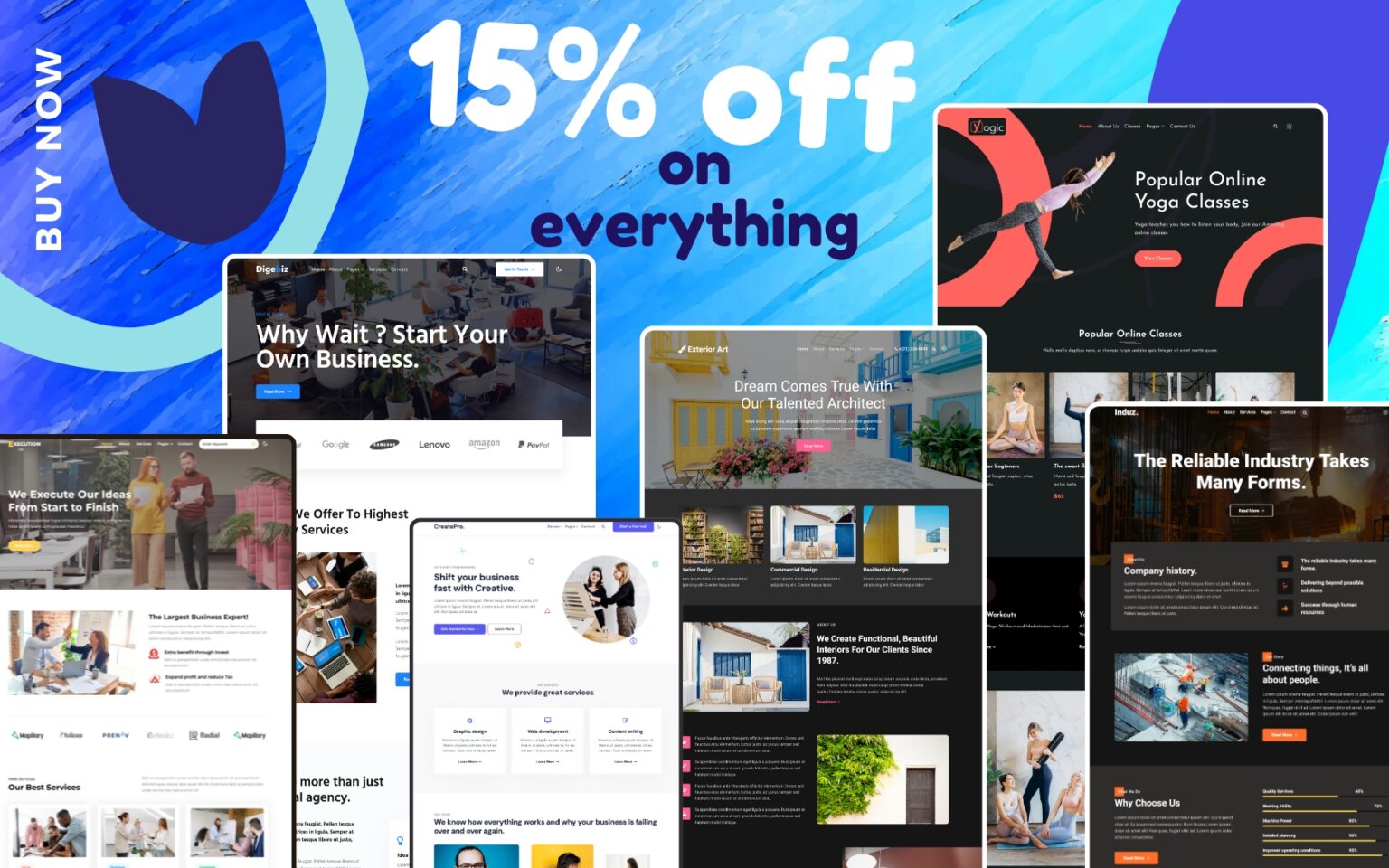 Web Refresh Sale: Save 15% on Website Templates & Bundles for a ...