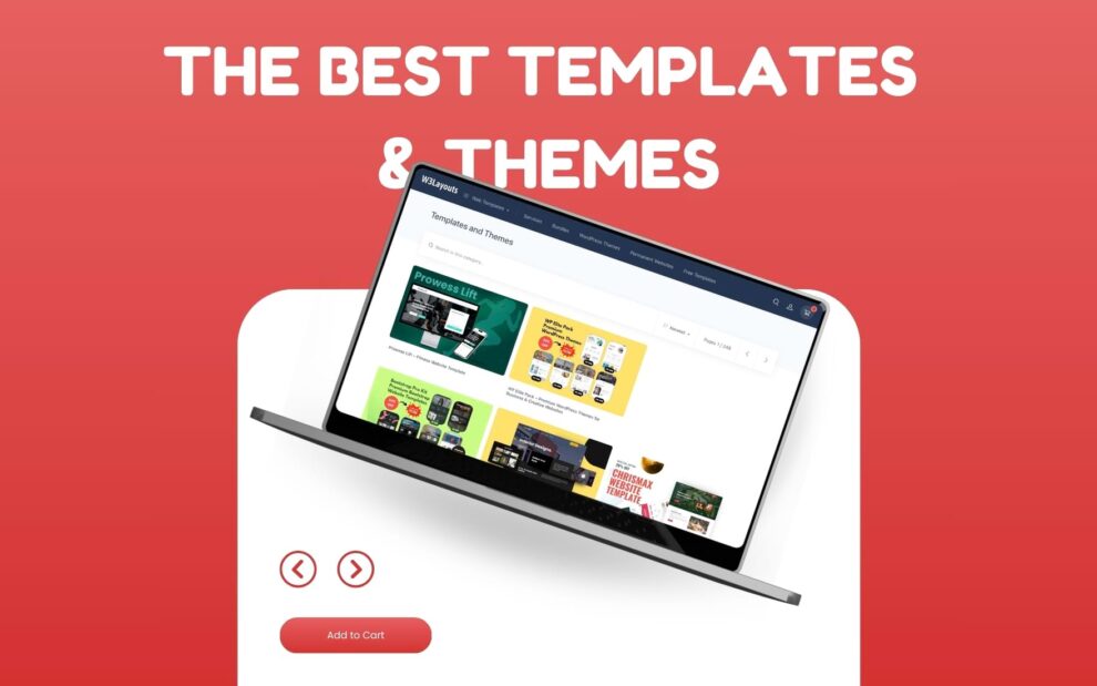 Build free website using Website Templates and WordPress Themes